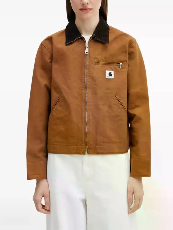 Carhartt Work In Progress Detroit Zip-up Jacket - Brown