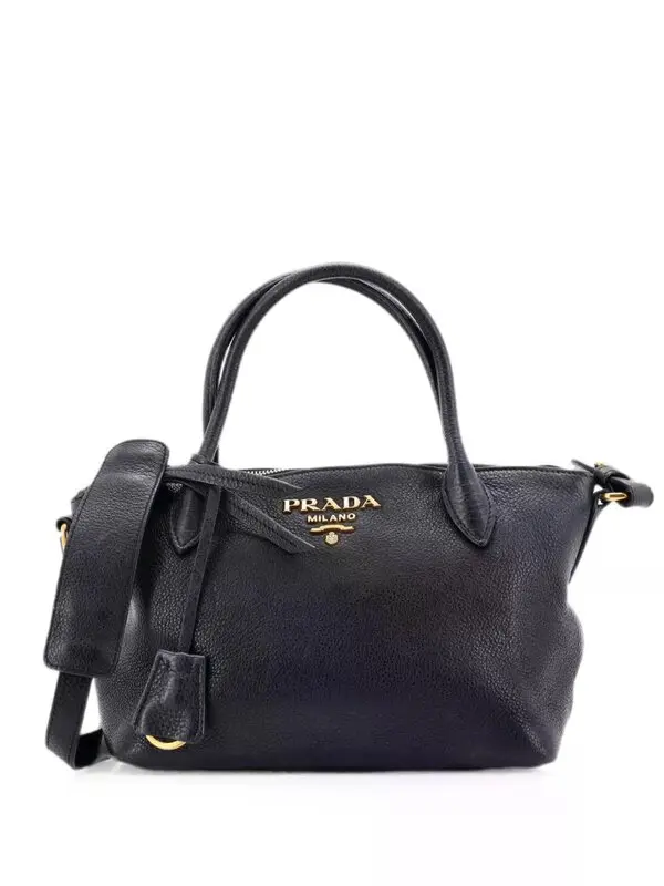 Prada Dual Strap Zip Tote