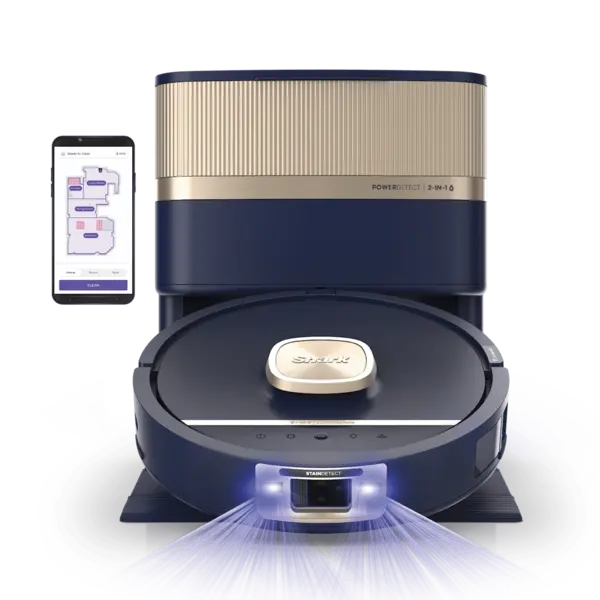 SHARK Powerdetect Uv Reveal 2-in-1 Vacuum & Mop, Luxe Collection - Deep Harbor