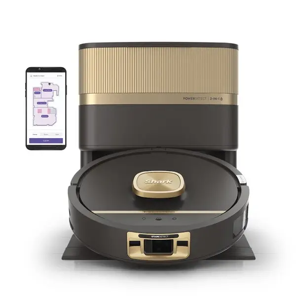 SHARK Powerdetect Uv Reveal 2-in-1 Vac & Mop Luxe Collection - Espresso