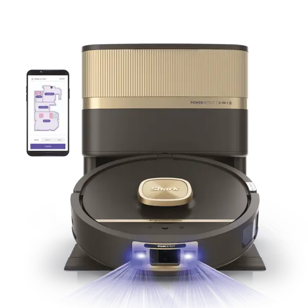 SHARK Powerdetect Uv Reveal 2-in-1 Vacuum & Mop, Luxe Collection - Espresso