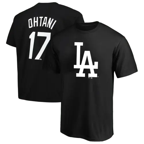 Profile Shohei Ohtani Los Angeles Dodgers Big & Tall Name & Number T-shirt - Black