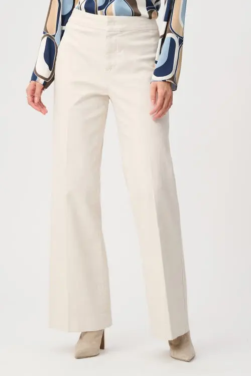 Joseph Ribkoff Stretch Denim High-rise Wide-leg Jeans - Birch