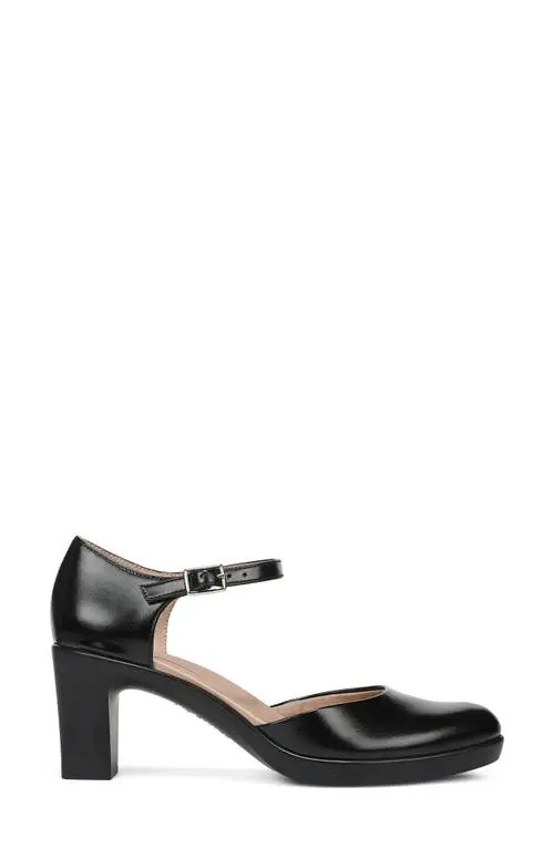 LIFESTRIDE Effortless Ankle Strap Platform Pump - Black