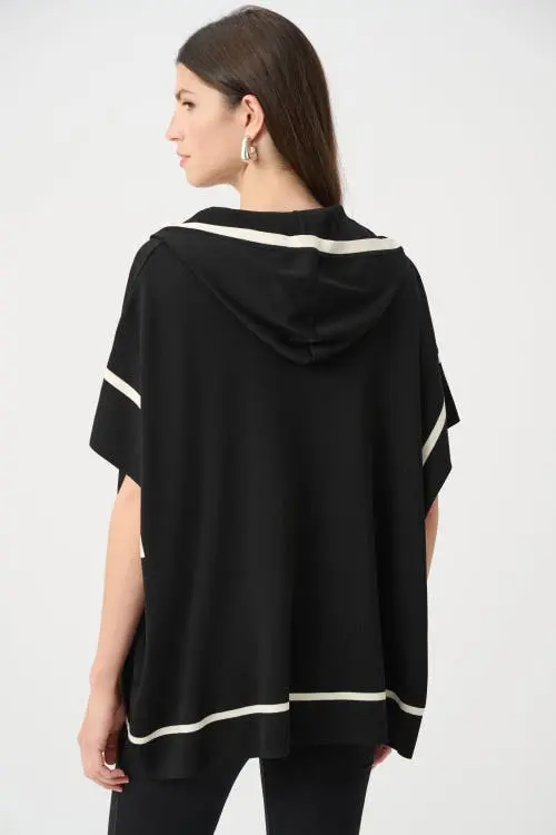 Joseph Ribkoff Dry Viscose Hooded Jacket