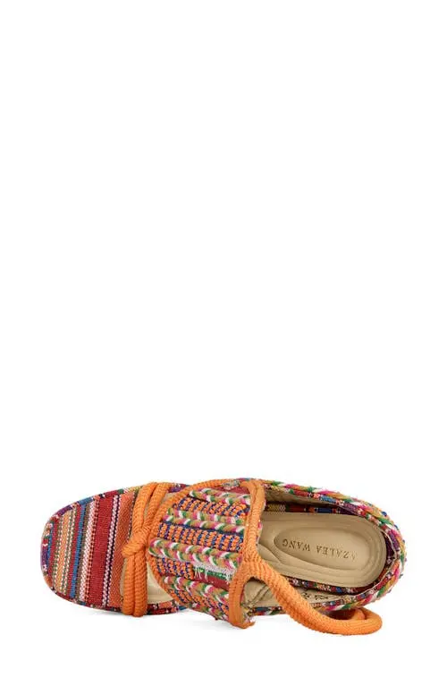 AZALEA WANG Kalina Platform Ankle Tie Sandal