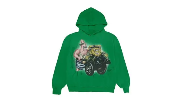 TRAVIS SCOTT Cactus Jack X Spongebob Fancy Life Hoodie
