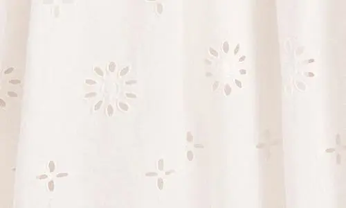Matty M. Shayla Eyelet Lace Cotton Skirt