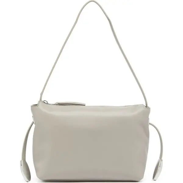 DIESEL® D-rop Leather Shoulder Bag - Grey