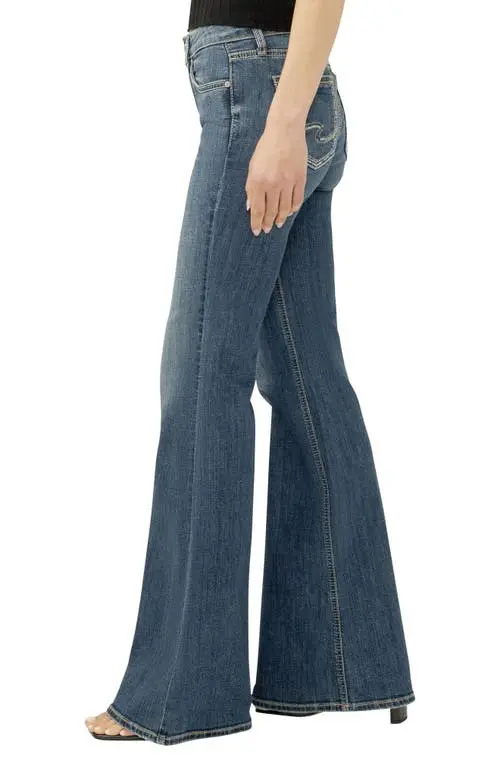 SILVER JEANS CO. Suki Flare Leg Jeans
