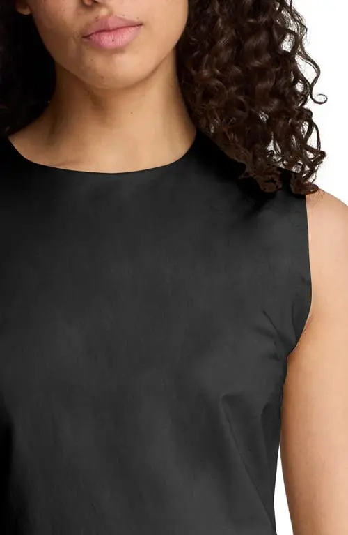 KENNETH COLE Sleeveless Bubble Hem Midi Dress