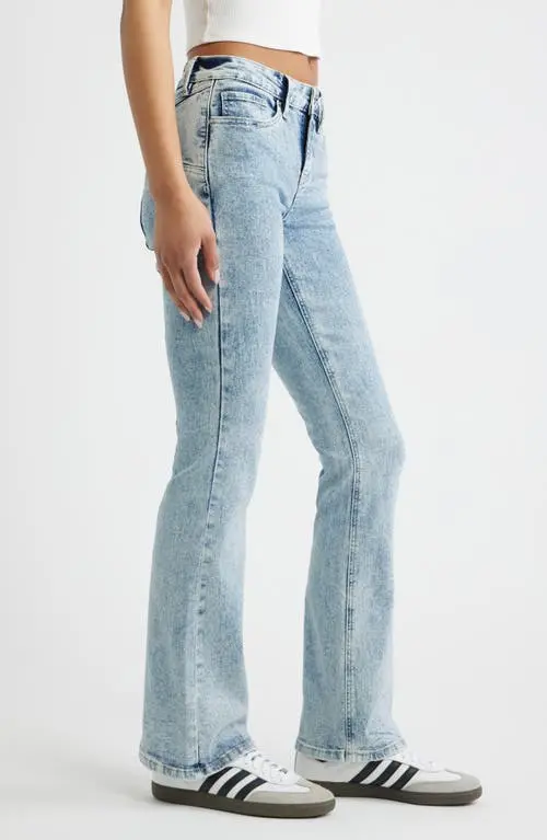 YMI Jessie Star Patch Mid Rise Bootcut Jeans
