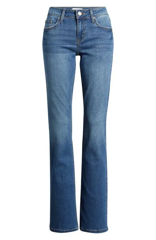 YMI Jessie Mid Rise Bootcut Jeans - Medium Blue