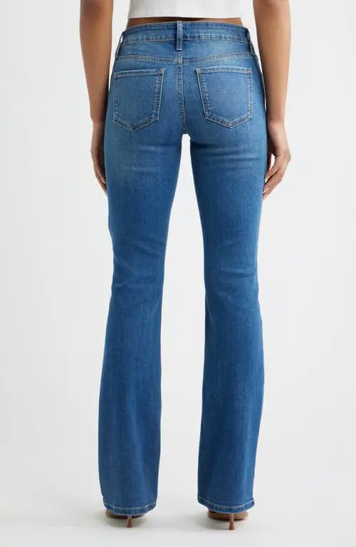 YMI Jessie Mid Rise Bootcut Jeans - Medium Blue