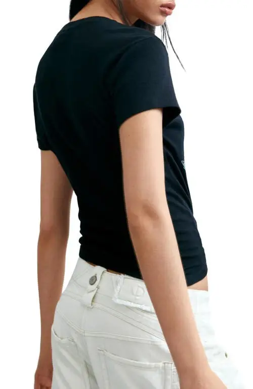 Desigual Flower Graphic T-shirt