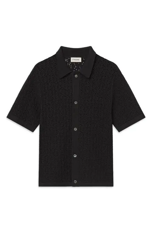 FRAME Open Stitch Cardigan