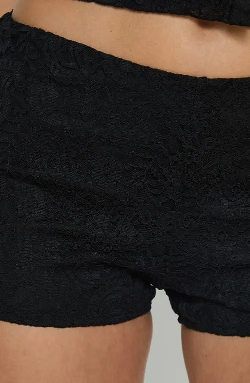 Princess Polly Daveney Lace Micro Shorts