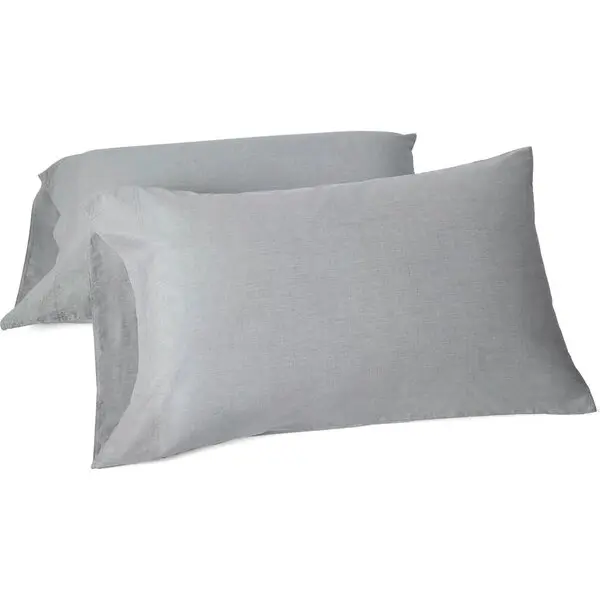 COYUCHI Crinkled Organic Cotton Percale Pillowcases