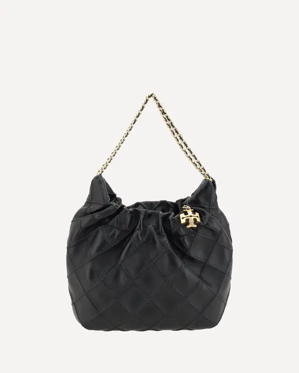 Tory Burch Fleming Mini Hobo Shoulder Bag