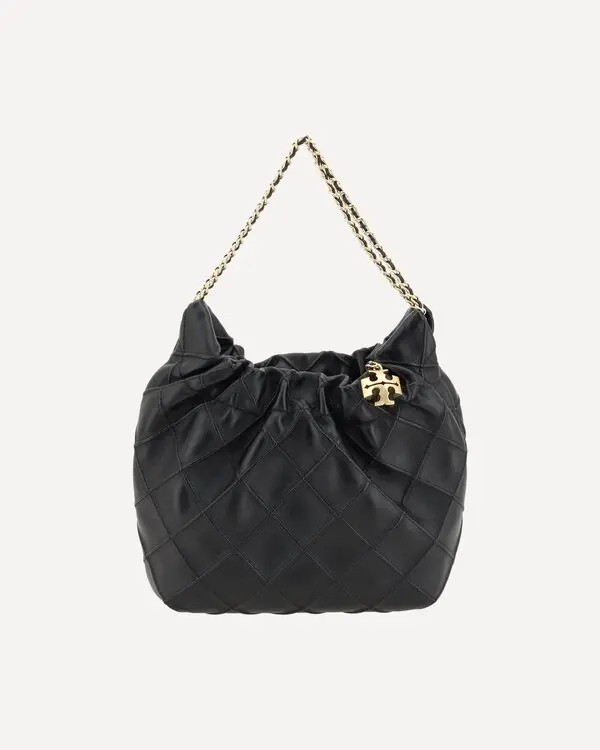 Tory Burch Fleming Mini Hobo Shoulder Bag