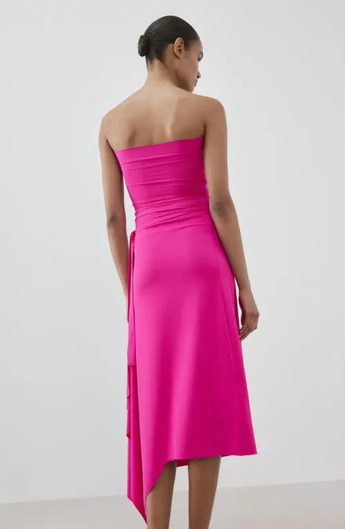 Mango Asymmetric Midi Skirt