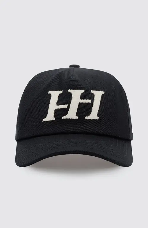 HUEGA HOUSE Icon Canvas Baseball Cap - Black