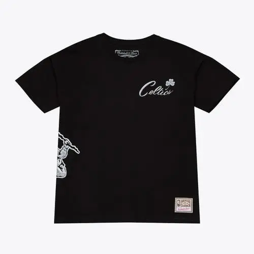 Mitchell & Ness Boston Celtics Chrome Heritage T-shirt