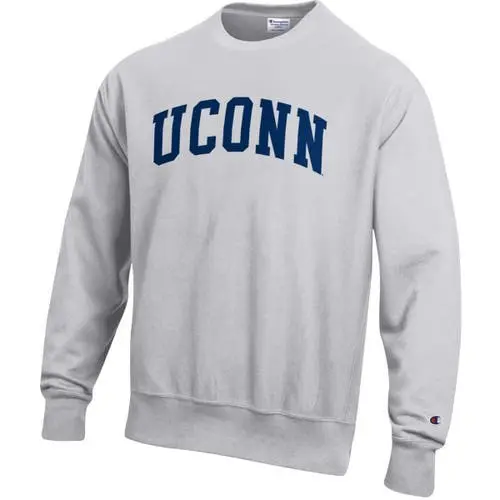 Champion Uconn Huskies Reverse Weave Fleece Sweatshirt