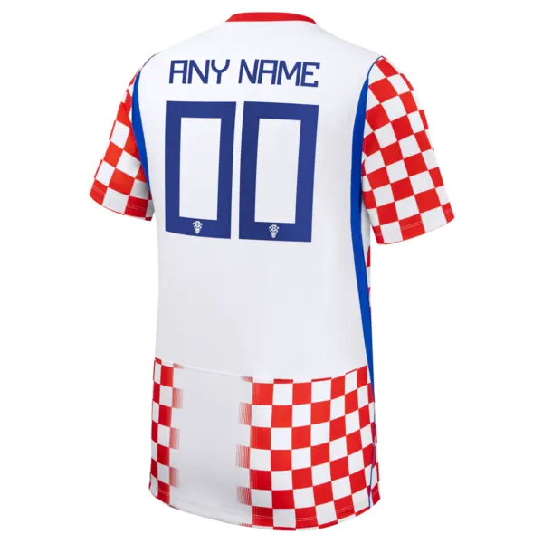 Nike Croatia 2026 Stadium Home Dri-fit Soccer Jersey Custom Jersey You - White
