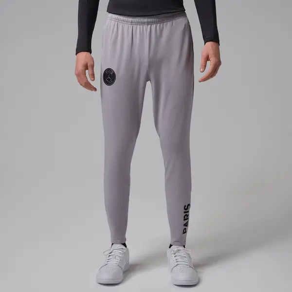 JORDAN Paris Saint-germain Strike Night Edition Dri-fit Soccer Knit Pants - Grey