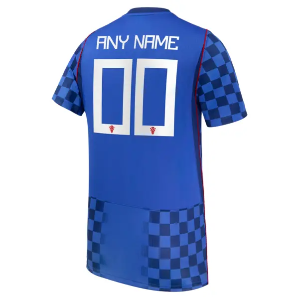 Nike Croatia 2026 Stadium Away Dri-fit Soccer Jersey Custom Jersey You - Blue