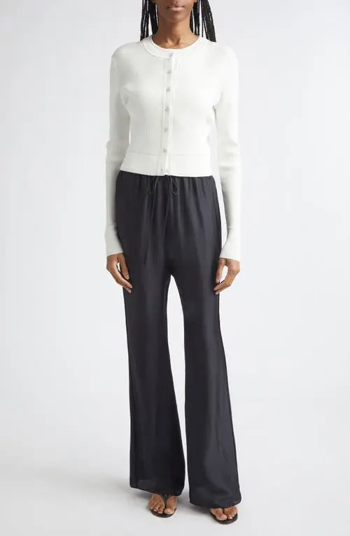 TOCCIN Nela Drawstring Flared Pants
