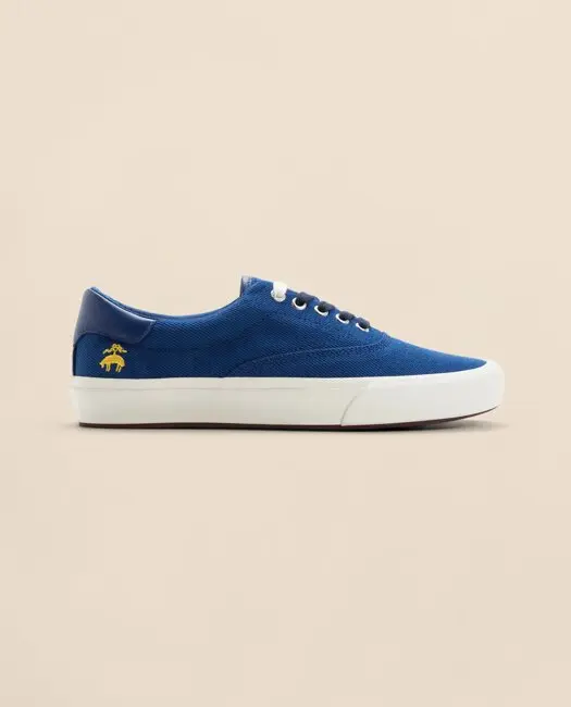 Brooks Brothers Twill York Sneakers - Navy