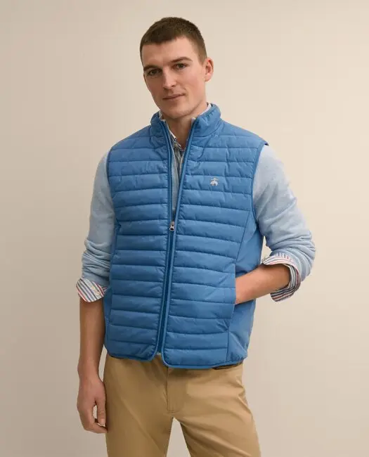 Brooks Brothers S Performance Series Vest - Blue