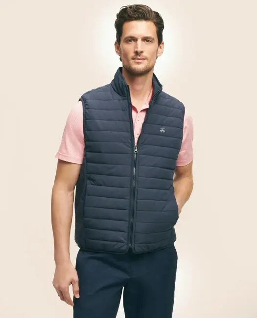 Brooks Brothers S Performance Series Vest - Navy