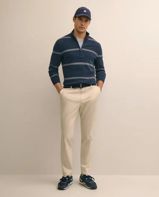 Brooks Brothers S Performance Series Trousers - Light Tan