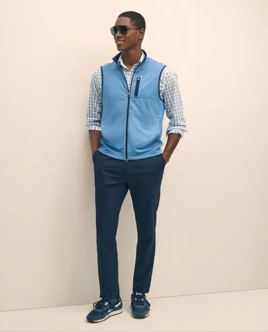 Brooks Brothers Performance Series Trousers - Navy