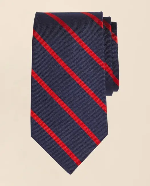 Brooks Brothers Rep Tie - Navy/red
