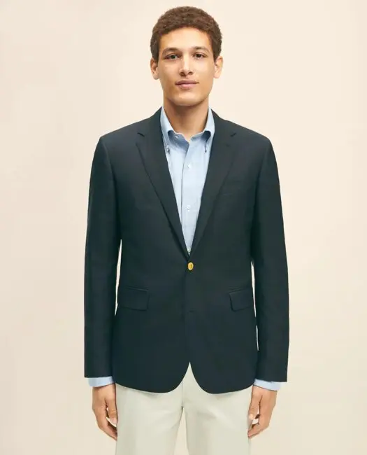 Brooks Brothers Slim Fit Wool 1818 Blazer