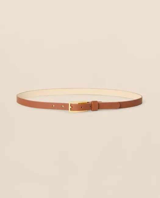 Brooks Brothers Charlie Slim Hip Belt - Brown