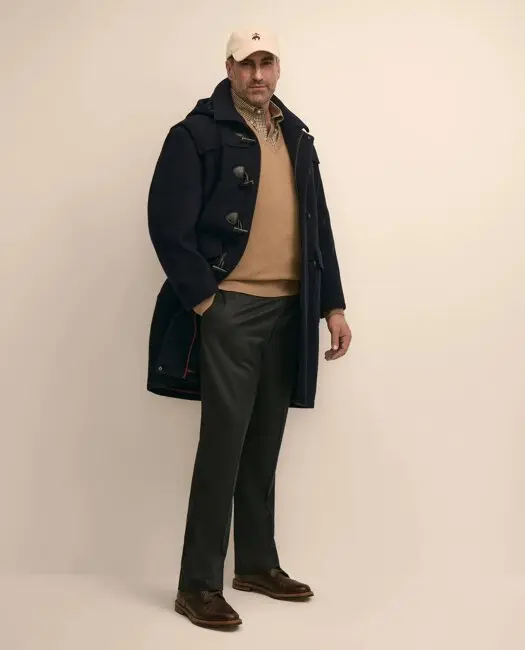 Brooks Brothers Classic Wool Duffle Coat