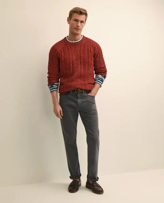 Brooks Brothers The Richmond Pant Trousers - Grey