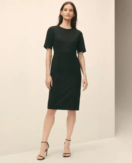 Brooks Brothers The Essentials Sheath Dress - Black