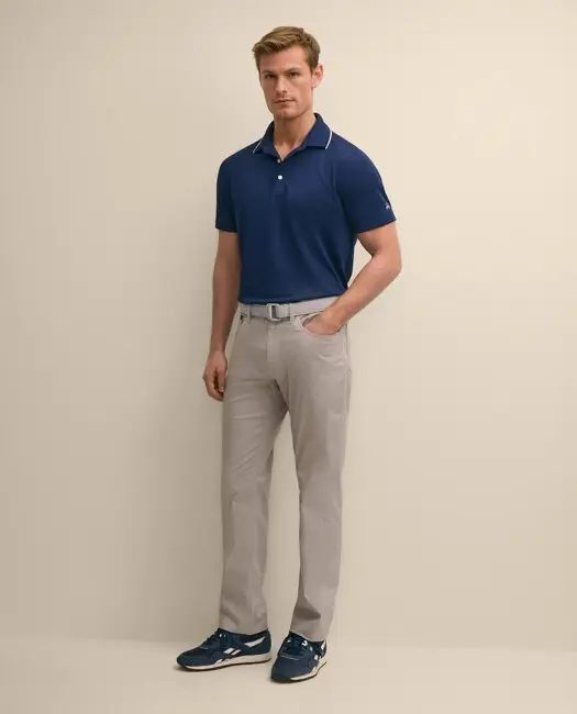 Brooks Brothers S Performance Series Stretch 5-pocket Pants - Grey