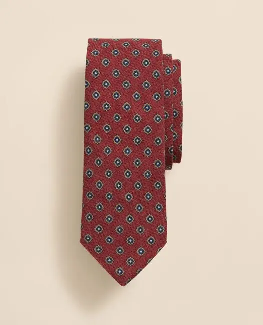 Brooks Brothers Wool-silk Medium Square Tie