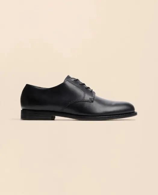 Brooks Brothers Salinger Blucher Shoes - Black
