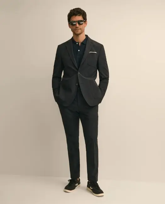 Brooks Brothers Performance Series Suit Pants - Black