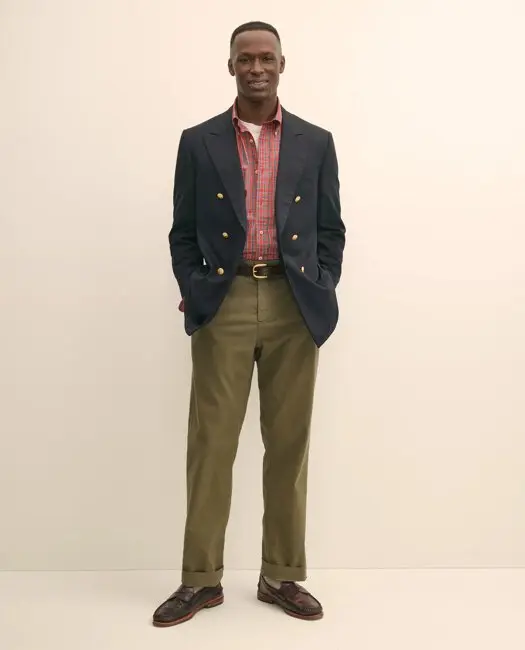 Brooks Brothers The Friday Chino Pants - Olive
