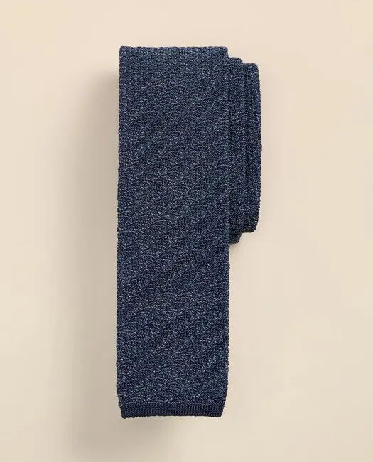 Brooks Brothers Silk-linen Melange Neck Tie