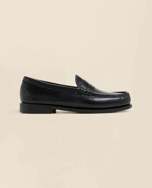 Brooks Brothers Westport Penny Loafers - Black